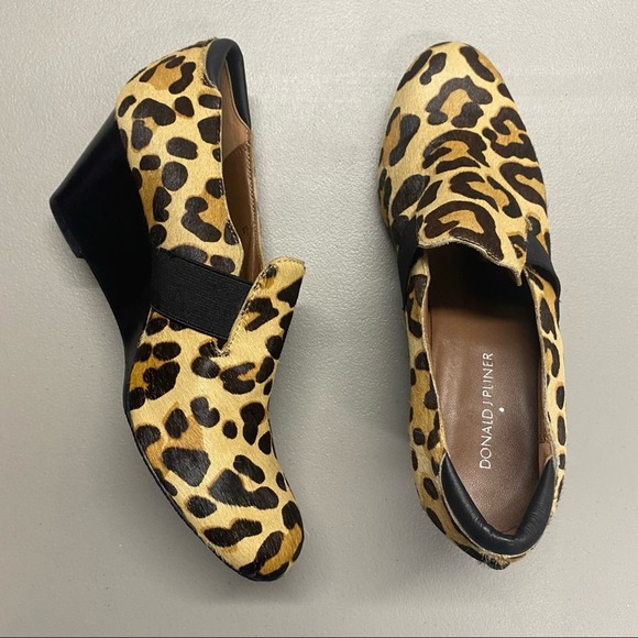 Donald J. Pliner | Shoes | Donald J Pliner Leoparad Animal Print Calf ...